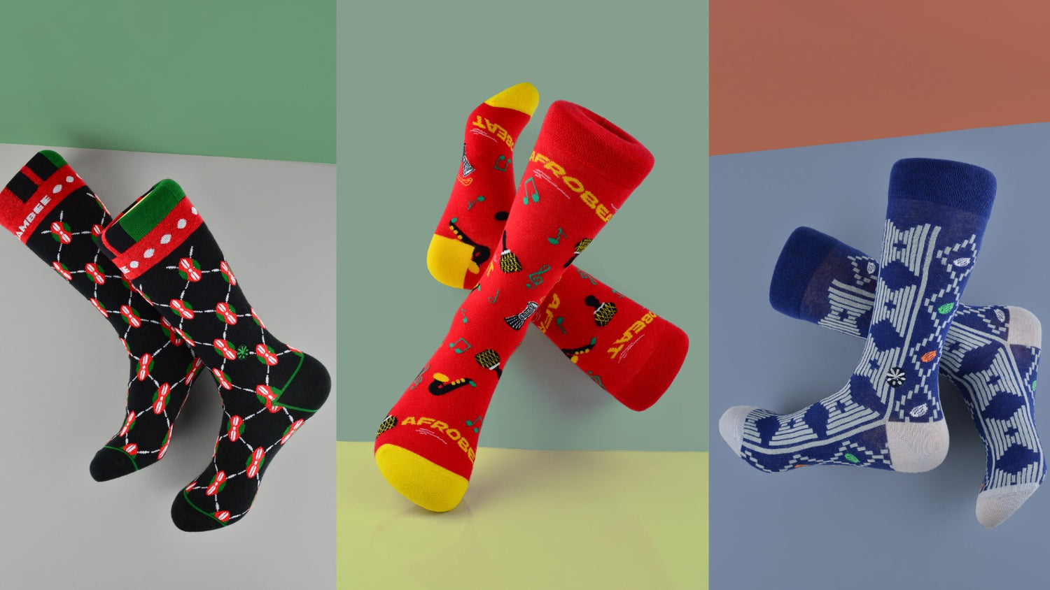 Emowa Socks | African Print Socks - African Patterned Socks